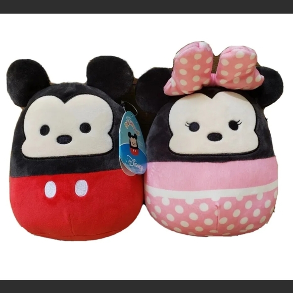 Disney | Toys | Squishmallows Mickey Minnie Mouse Disney Nwt Soft Plush ...